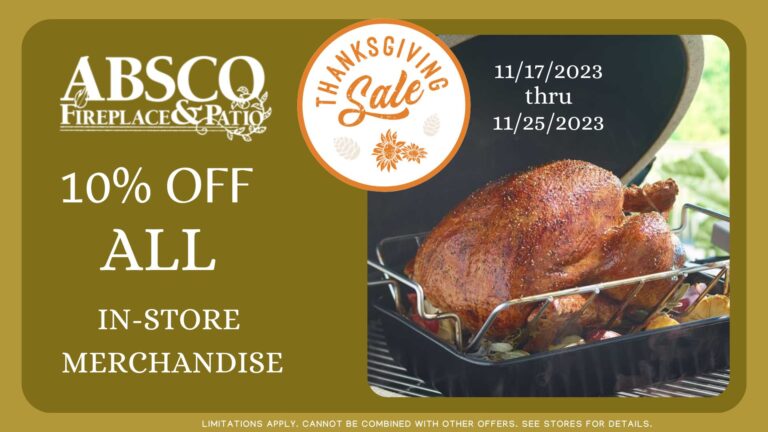 Thanksgiving Sale at ABSCO